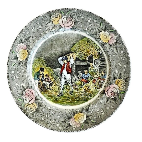 Currier & Ives | Accents | Vintageplate Farmcore Currier And Ives ...